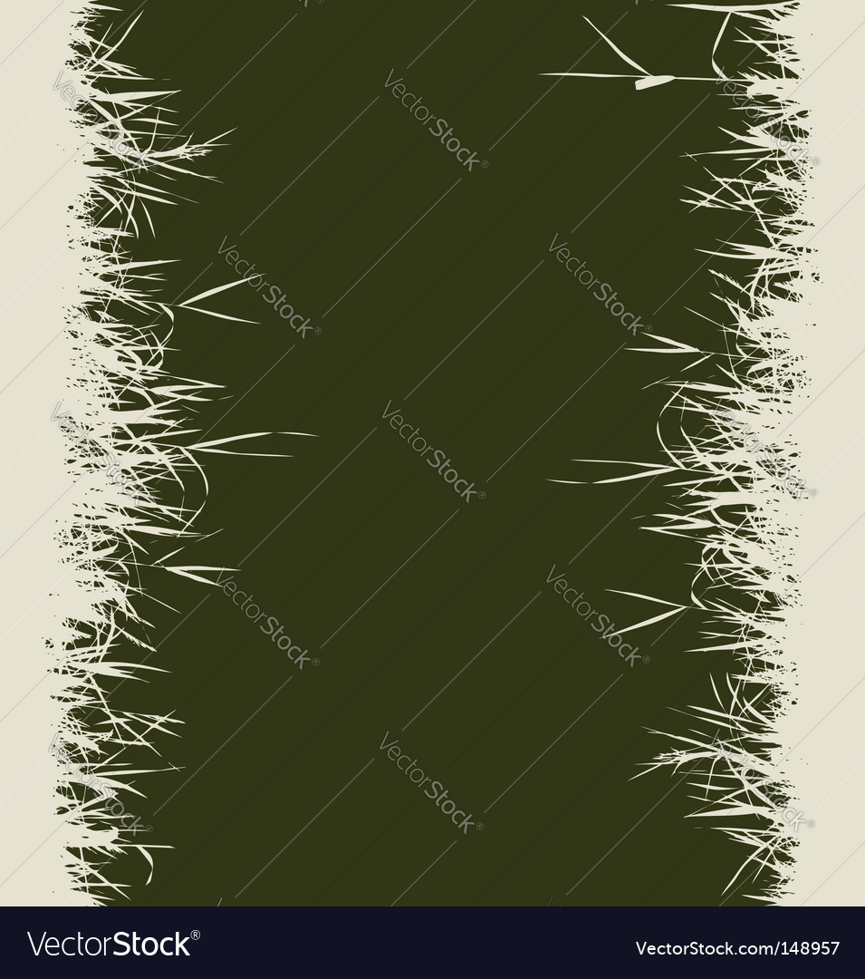 Grass border Royalty Free Vector Image - VectorStock