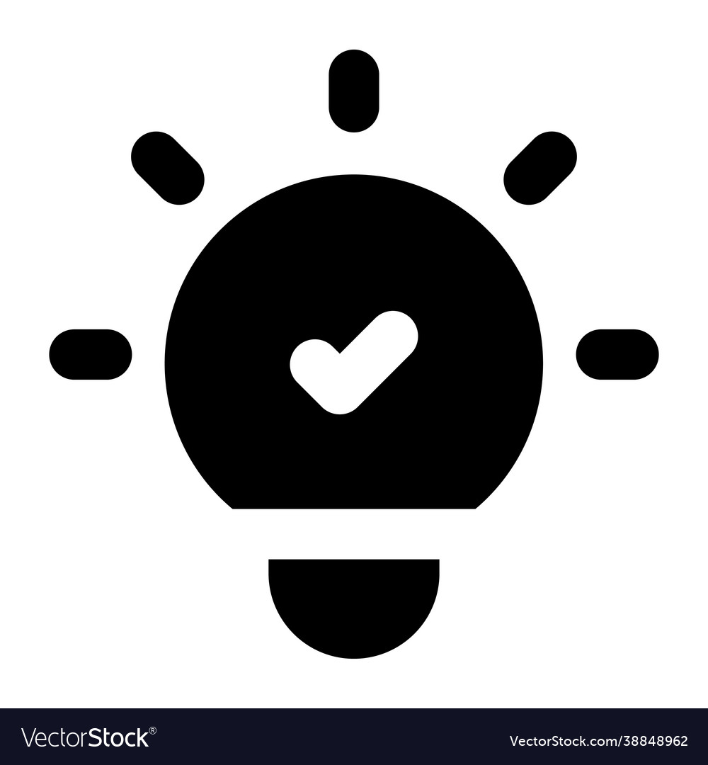 Approved idea Royalty Free Vector Image - VectorStock