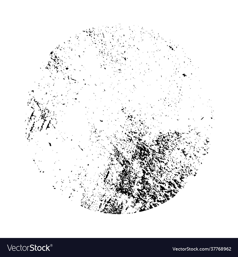 Circle stamp texture Royalty Free Vector Image