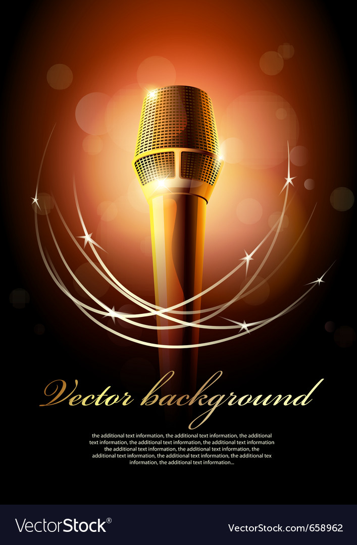 Microphone Royalty Free Vector Image - VectorStock