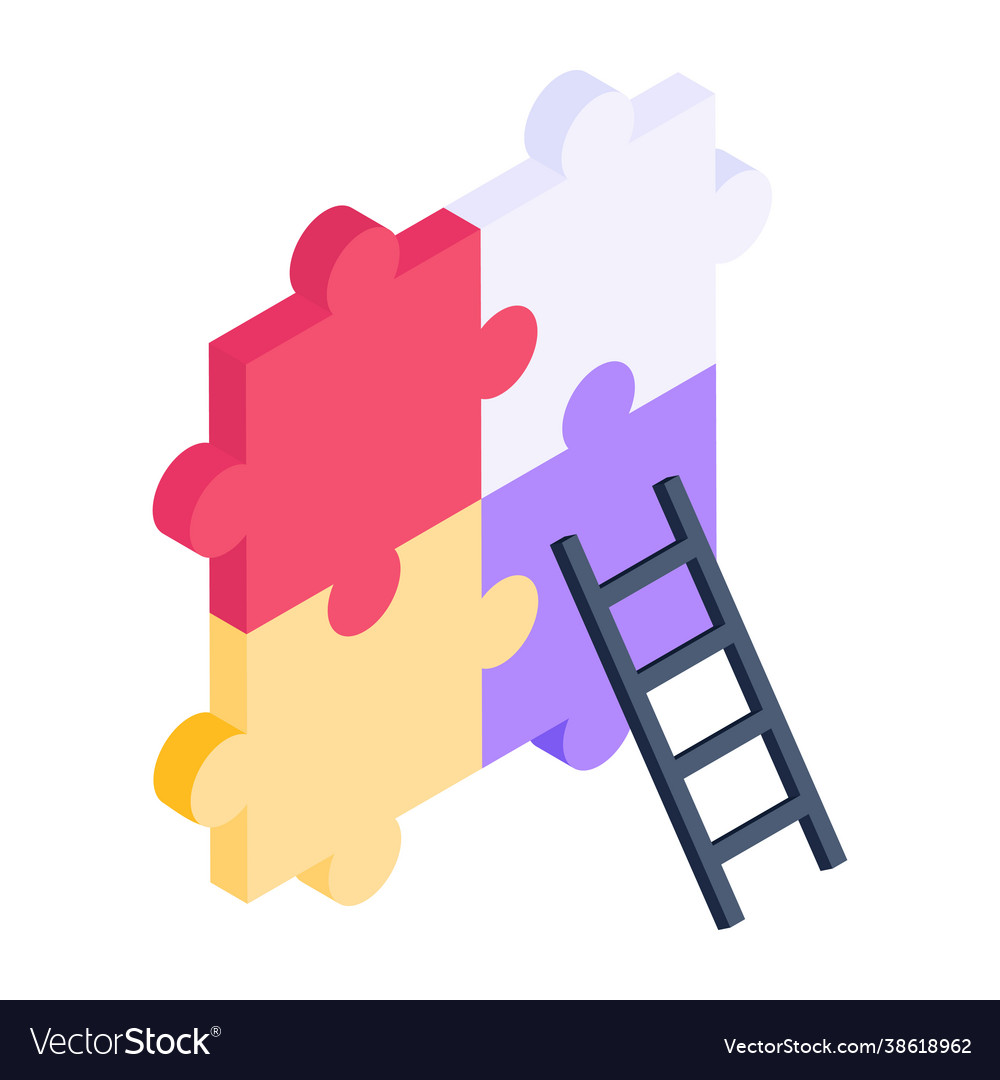 Problem solution Royalty Free Vector Image - VectorStock