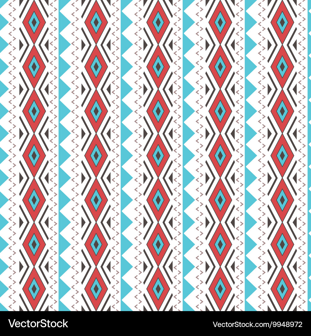 Geometric Tribal Pattern Royalty Free Vector Image