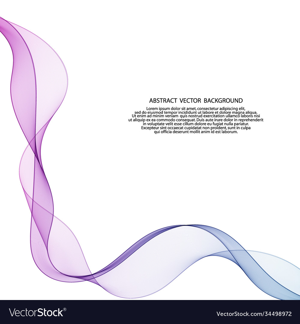 Pink and purple abstract wave background Vector Image