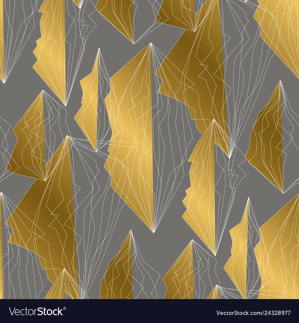 Angled lines polygons seamless pattern Royalty Free Vector