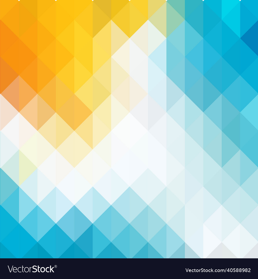 Colored triangular background modern Royalty Free Vector