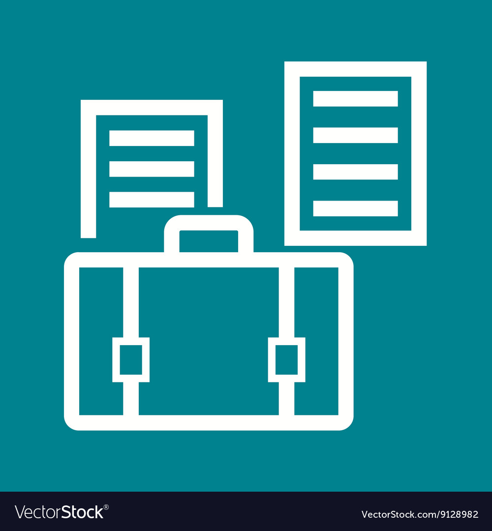 Portfolio Royalty Free Vector Image - VectorStock