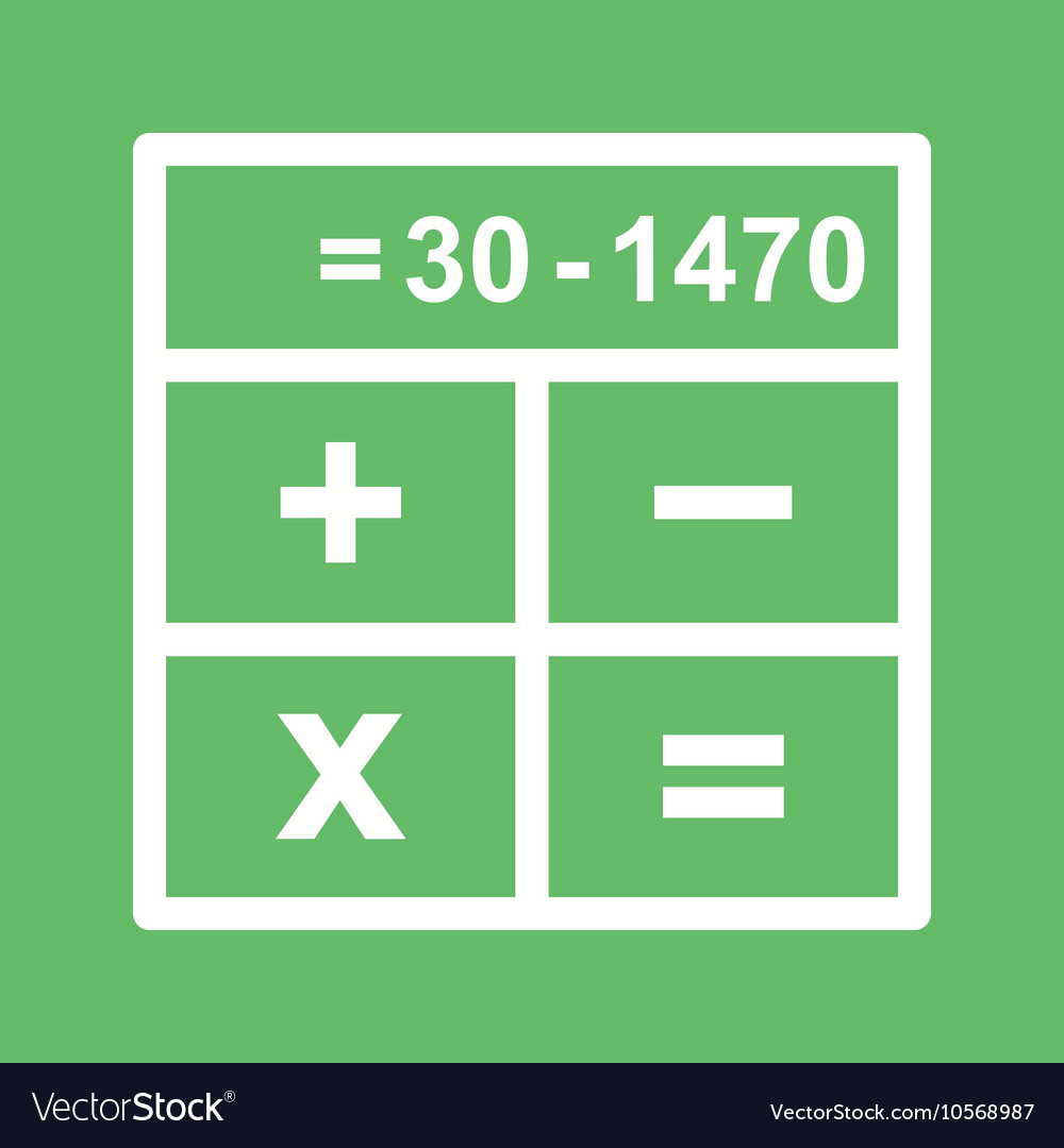 Calculations Royalty Free Vector Image - VectorStock
