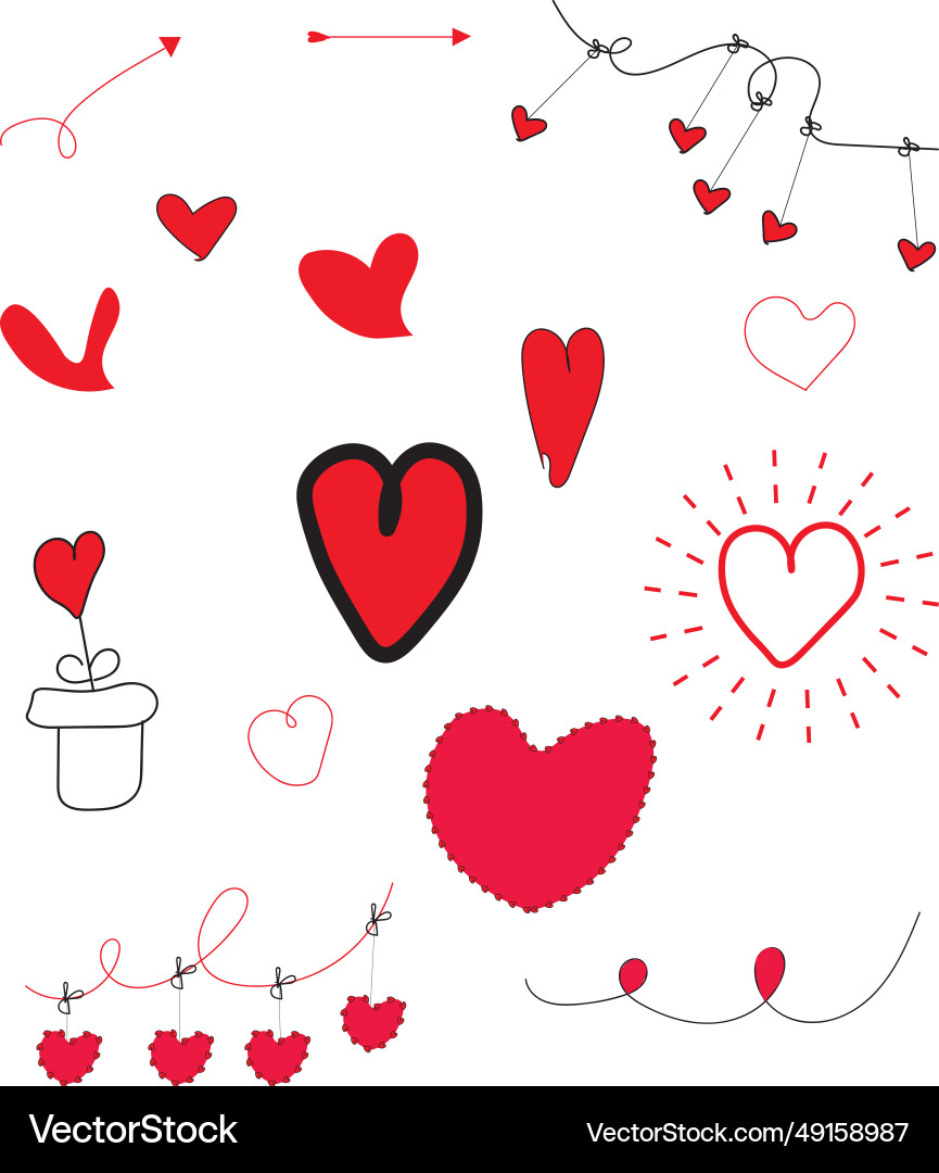 Love clip art free Royalty Free Vector Image - VectorStock