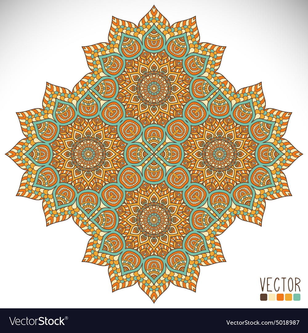 Mandala Royalty Free Vector Image - VectorStock