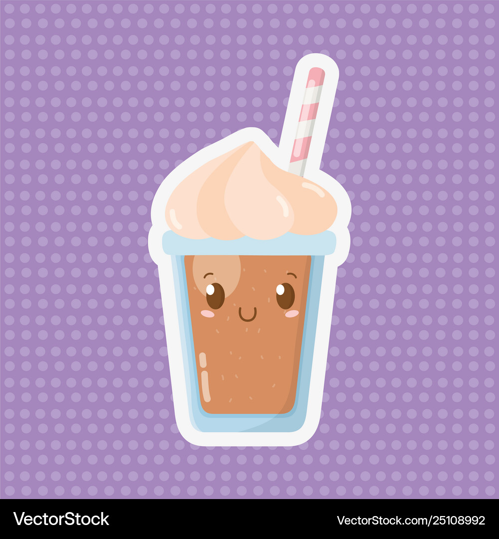 Delicious tasty cartoon Royalty Free Vector Image