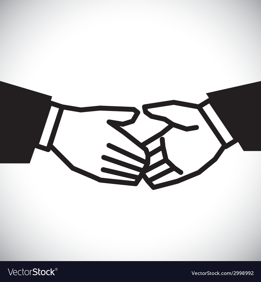 Handshake Royalty Free Vector Image - VectorStock