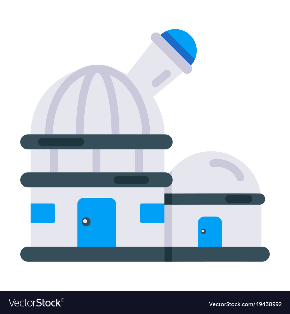 Observatory Royalty Free Vector Image - VectorStock