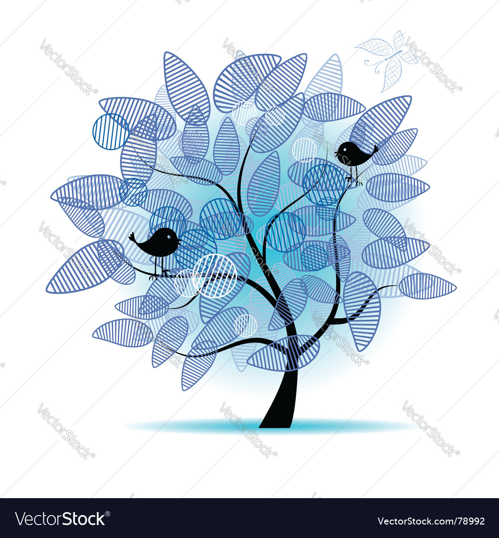 Tree Royalty Free Vector Image - VectorStock