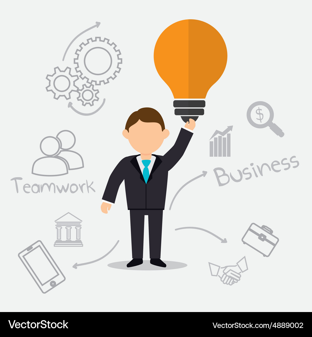 Business design Royalty Free Vector Image - VectorStock