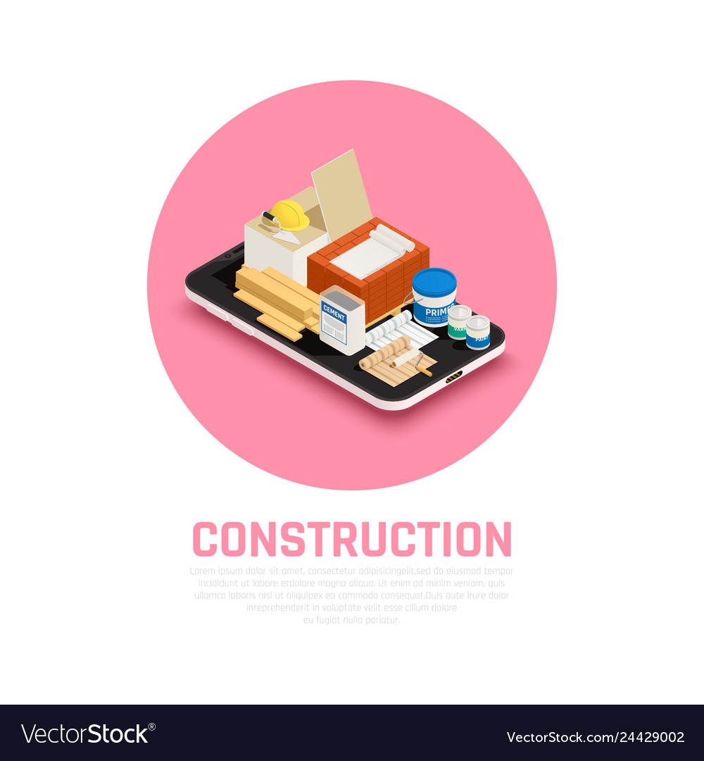 Construction concept Royalty Free Vector Image