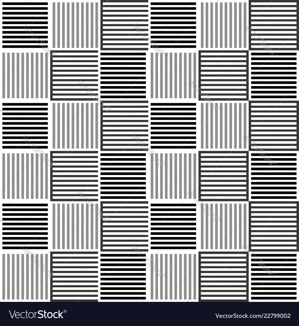 Grid lattice pattern with rectangle shapes Vector Image