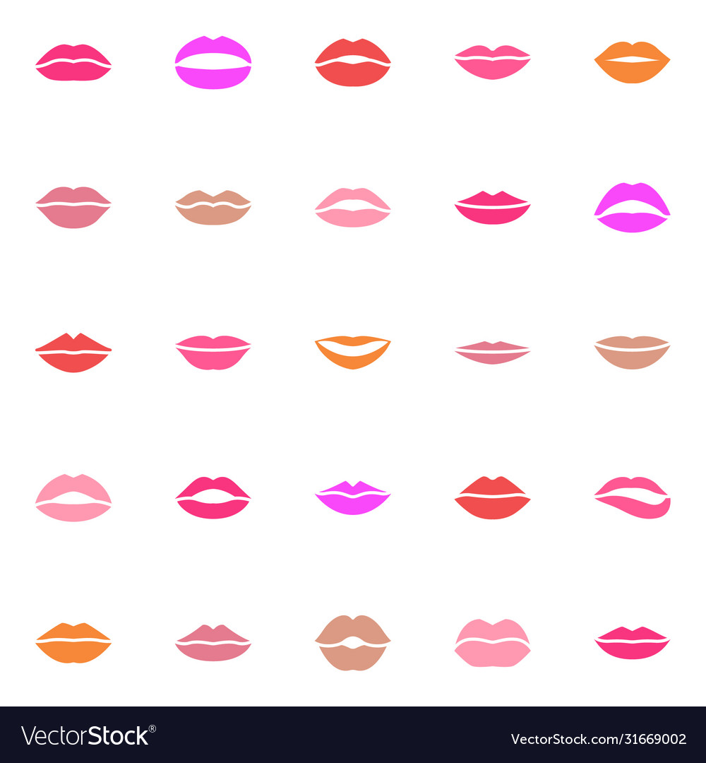Lips 1 Royalty Free Vector Image - VectorStock