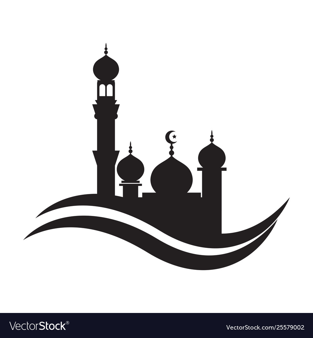 Mosque icon design template mosque Royalty Free Vector Image Mosque icon design template mosque Royalty Free Vector Image