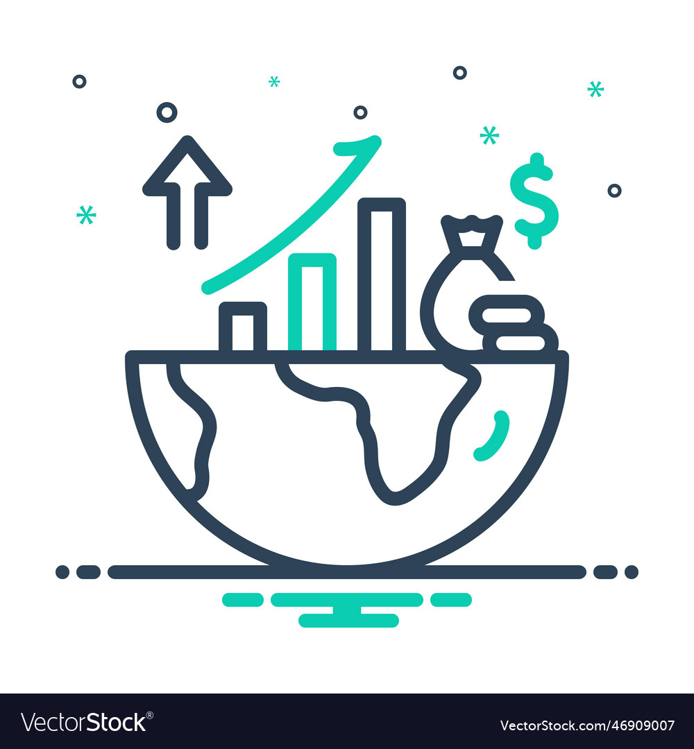 Gdp Royalty Free Vector Image - VectorStock