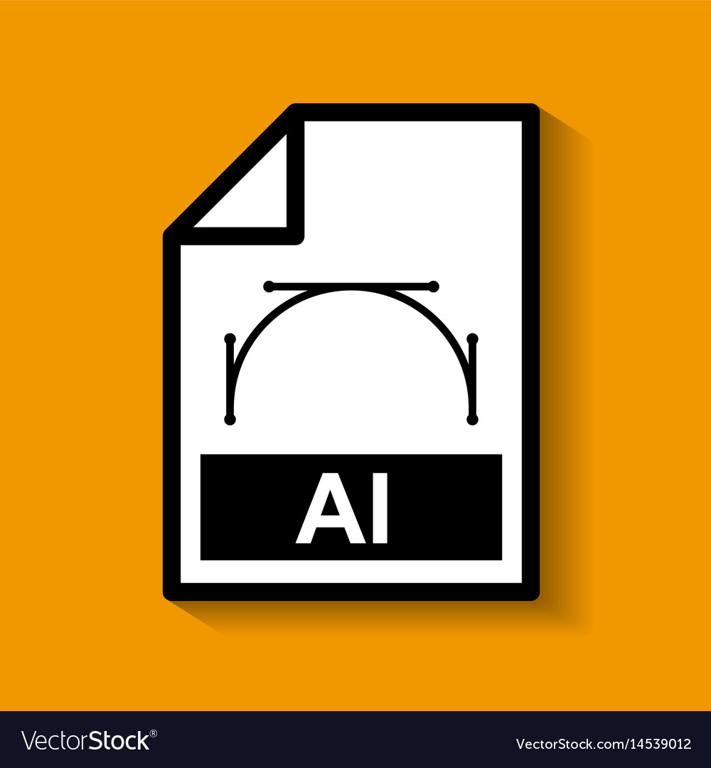 File document format digital icon Royalty Free Vector Image