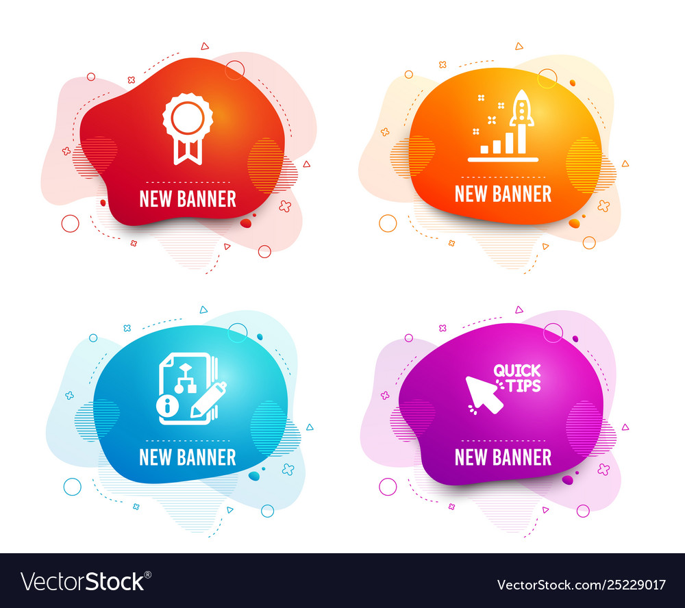 Algorithm development plan and reward icons Vector Image