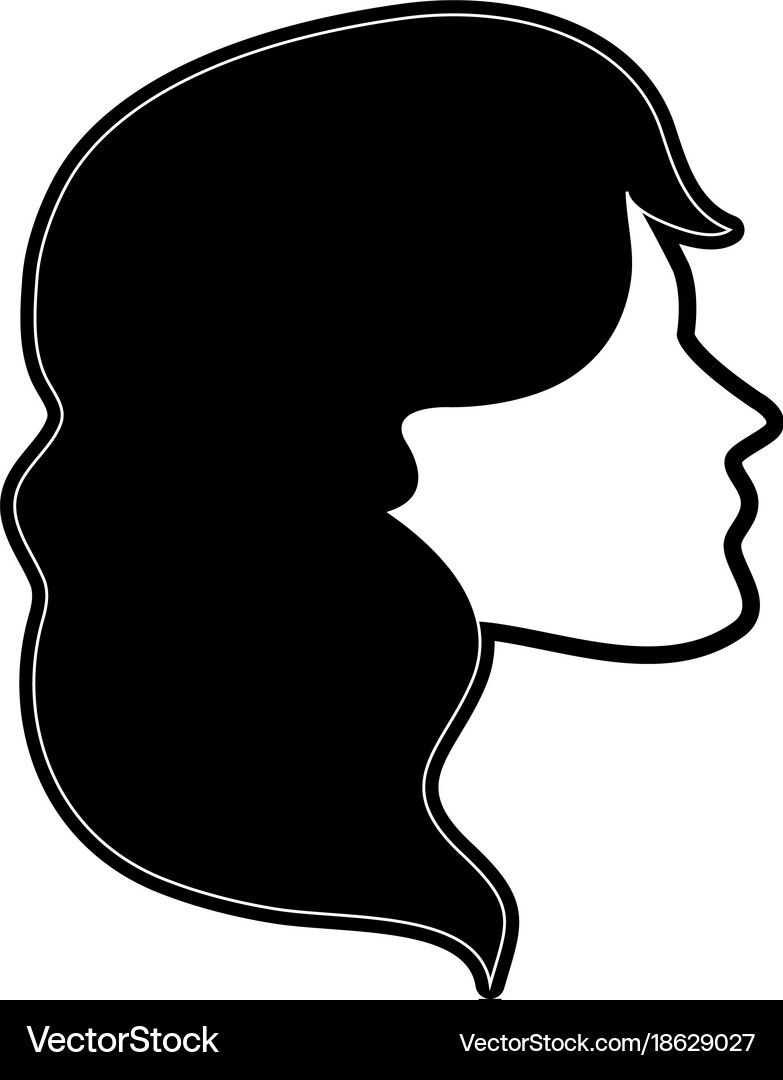 Beautiful woman face Royalty Free Vector Image