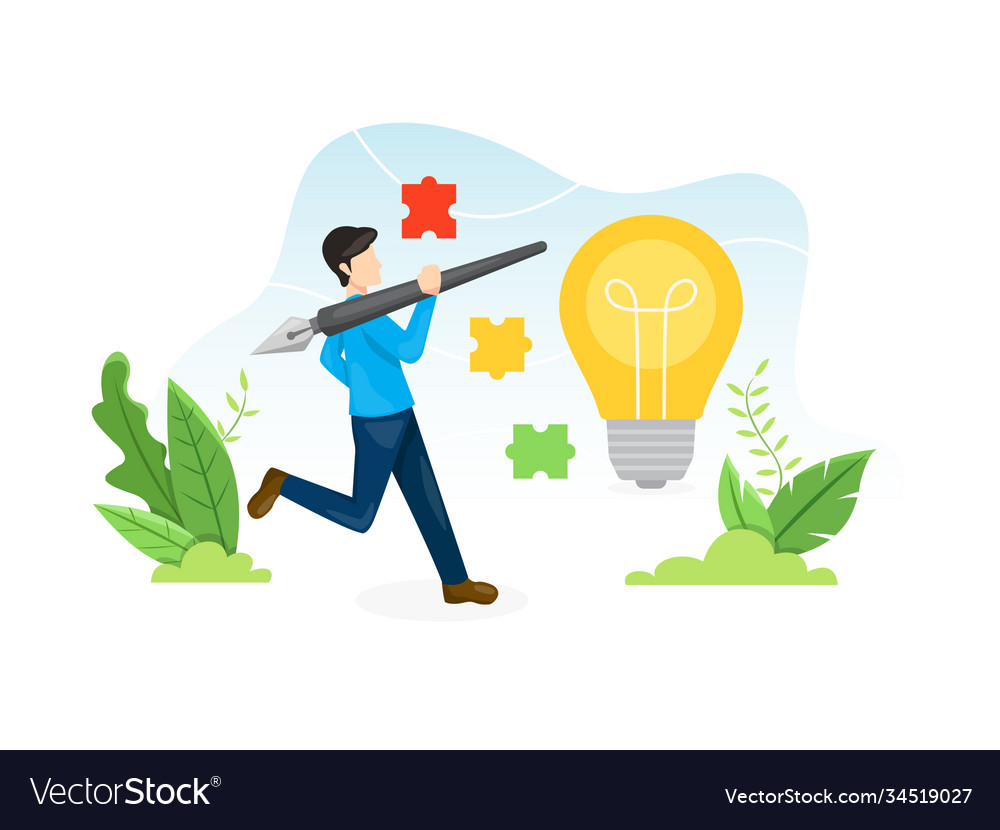 Design process concept Royalty Free Vector Image