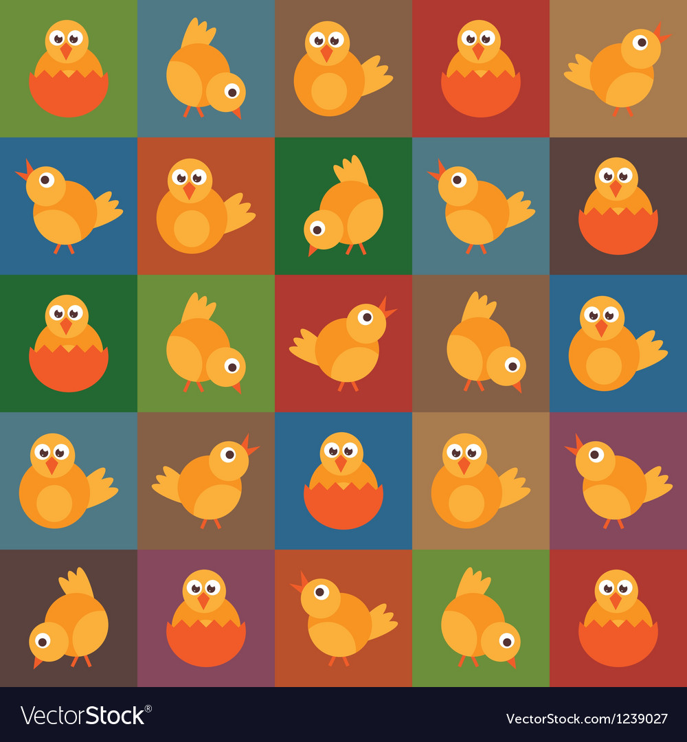 Easter Chick Pattern
