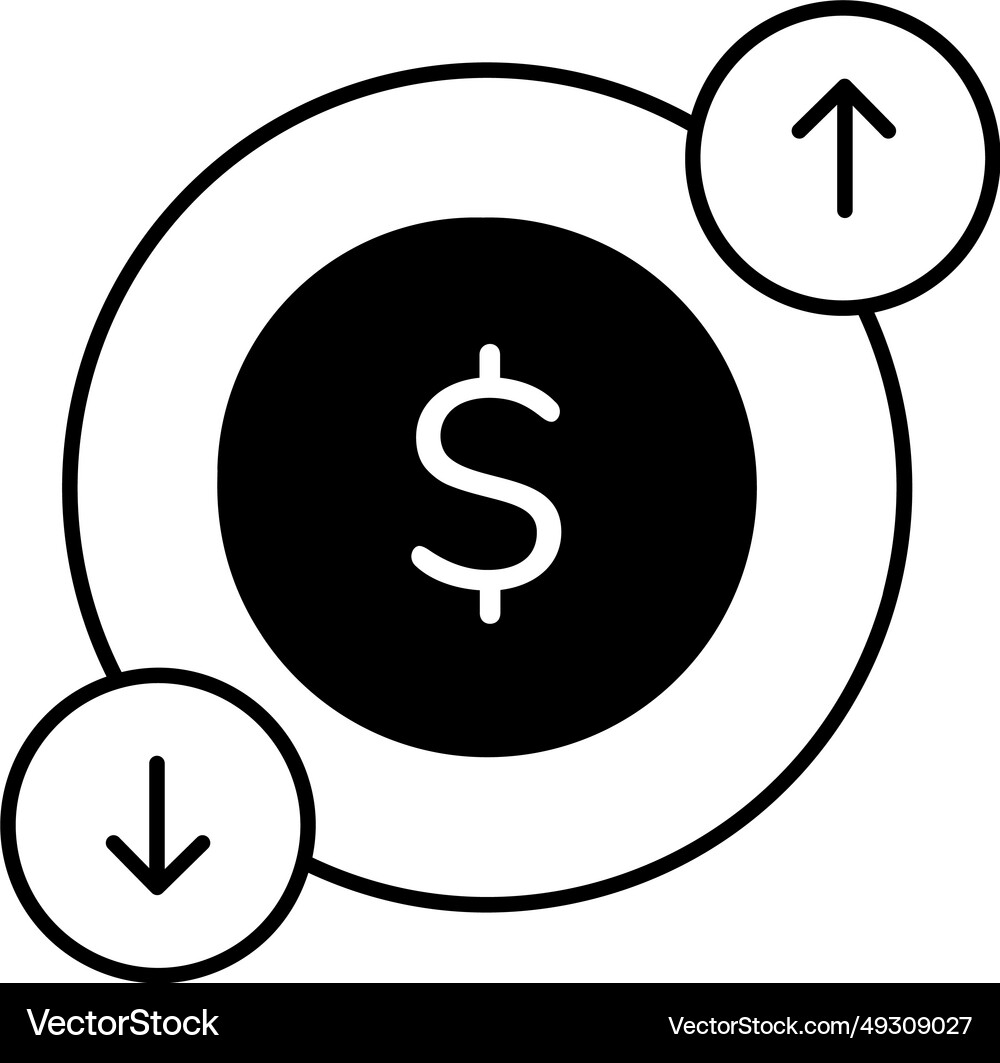 Fluctuation Royalty Free Vector Image - VectorStock