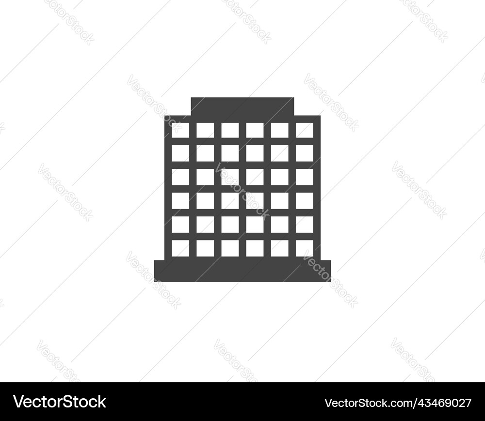 Government icon building construction symbol – Royalty-Free Vector ...