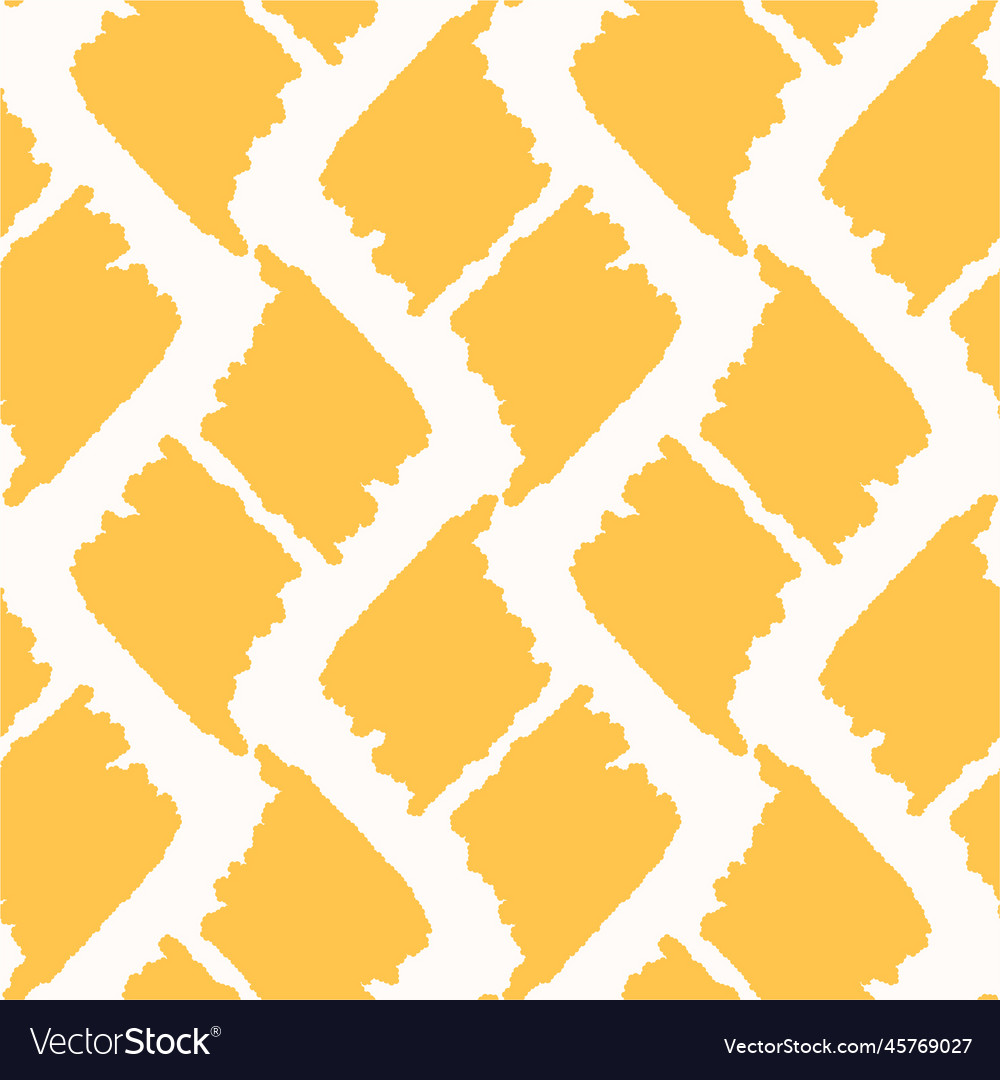 Seamless pattern with a simple abstract drawing Vector Image