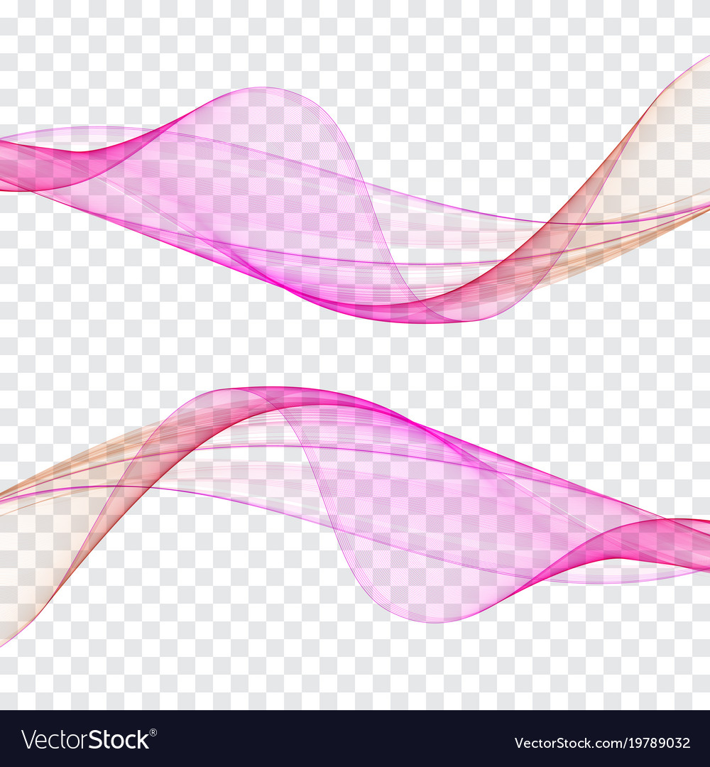 Abstract color waves Royalty Free Vector Image