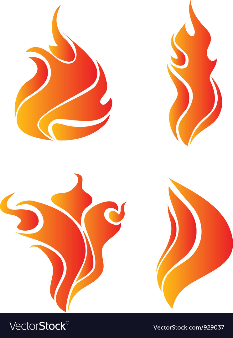 Fire Royalty Free Vector Image - VectorStock