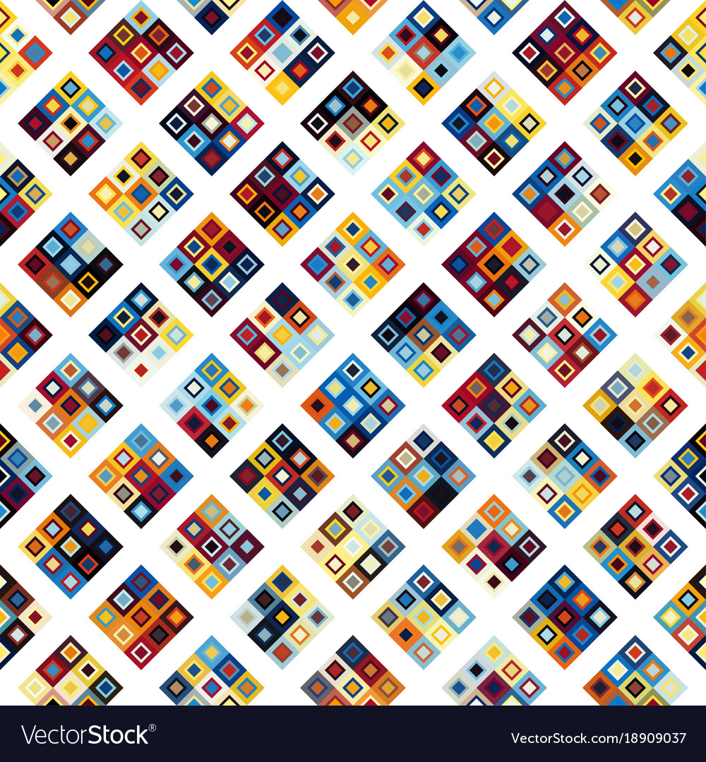 Geometric abstract pattern Royalty Free Vector Image