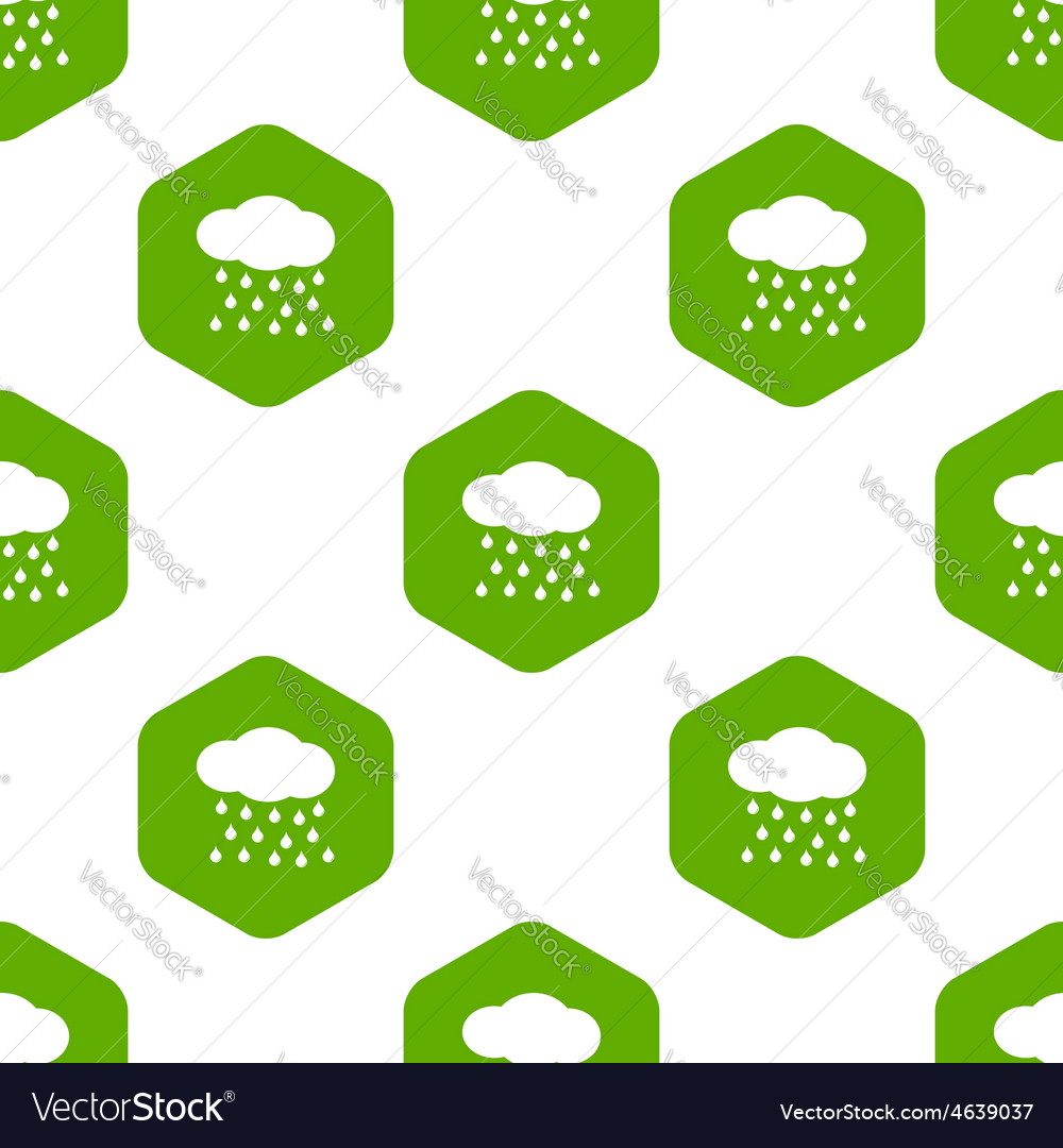 Precipitation pattern Royalty Free Vector Image