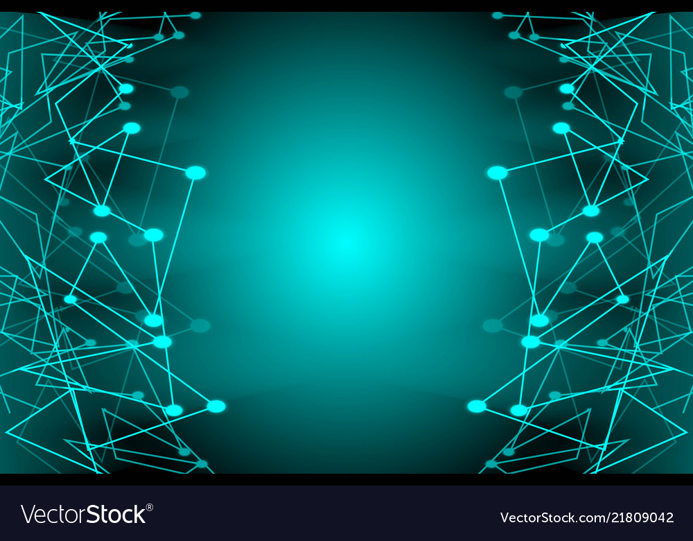 Abstract futuristic shape computer generated Vector Image