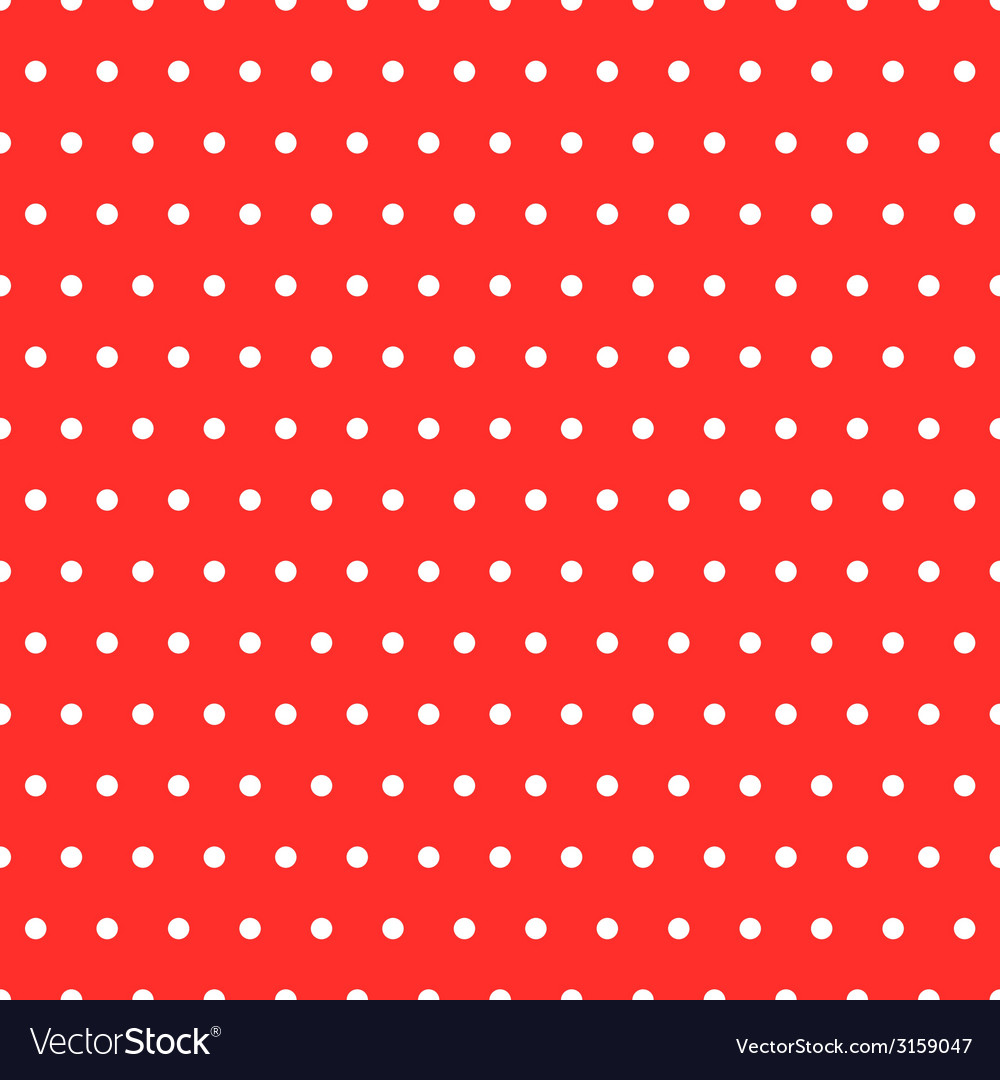 Dots red pattern Royalty Free Vector Image - VectorStock