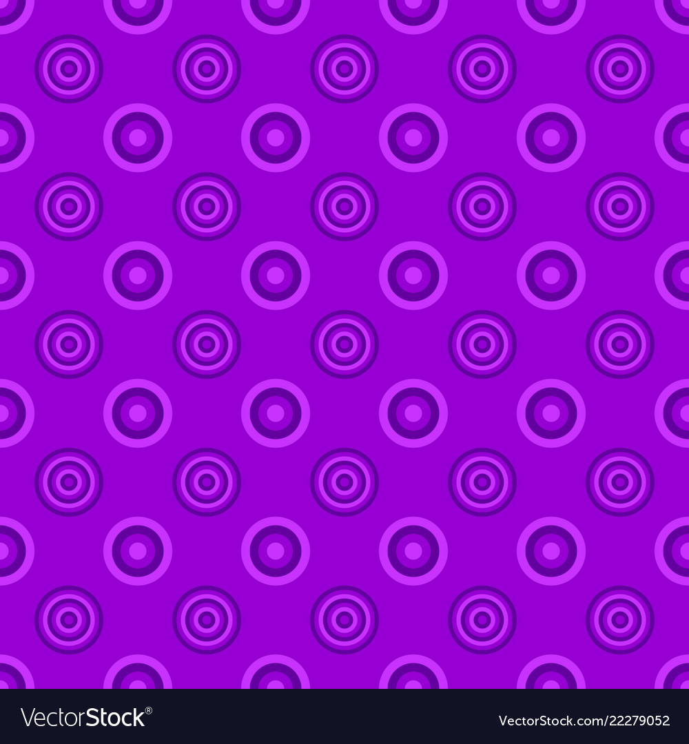 Abstract Repeating Pattern Circle Background Vector Image