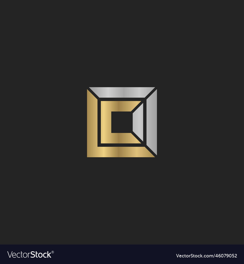 Alphabet letters initials monogram logo cl lc l Vector Image