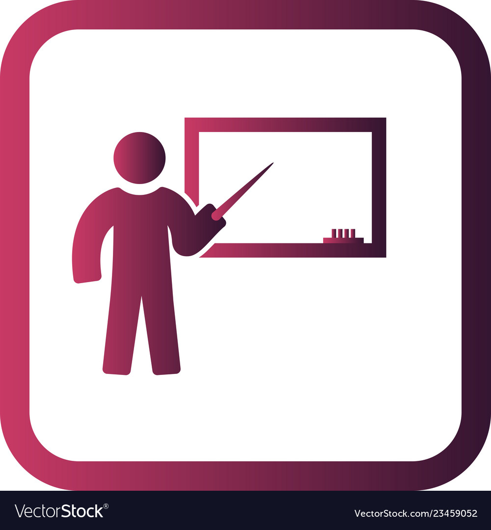 Teaching icon Royalty Free Vector Image - VectorStock Teaching icon Royalty Free Vector Image - VectorStock