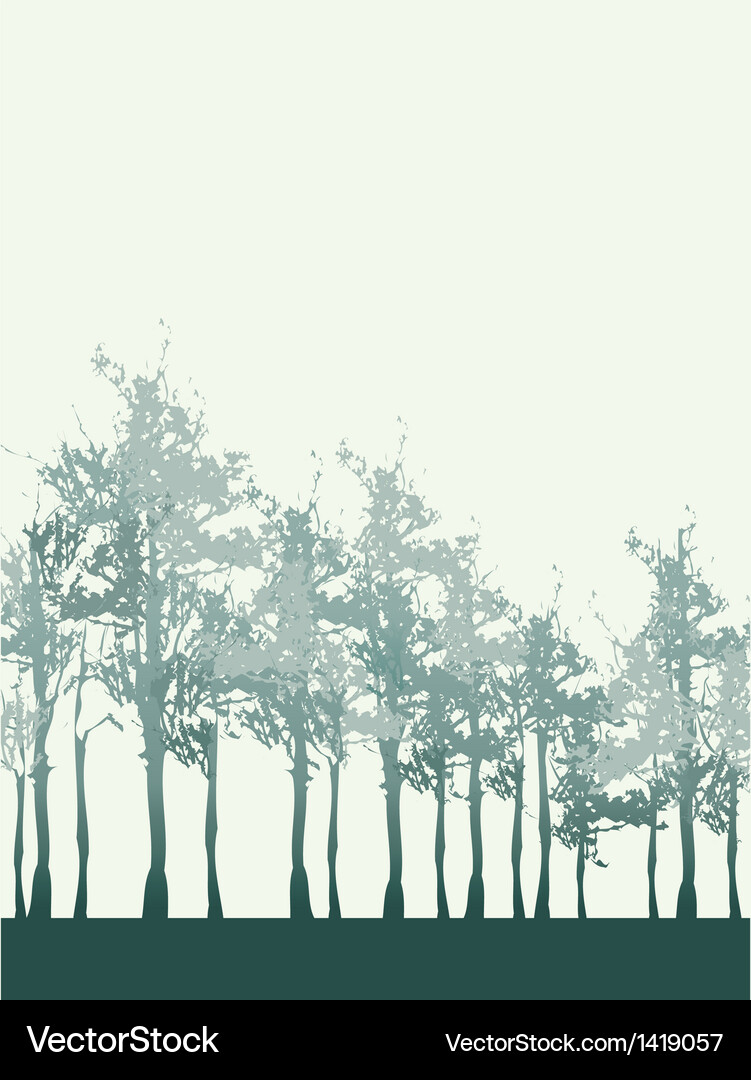 1920x1080 Vector Tree Landscape