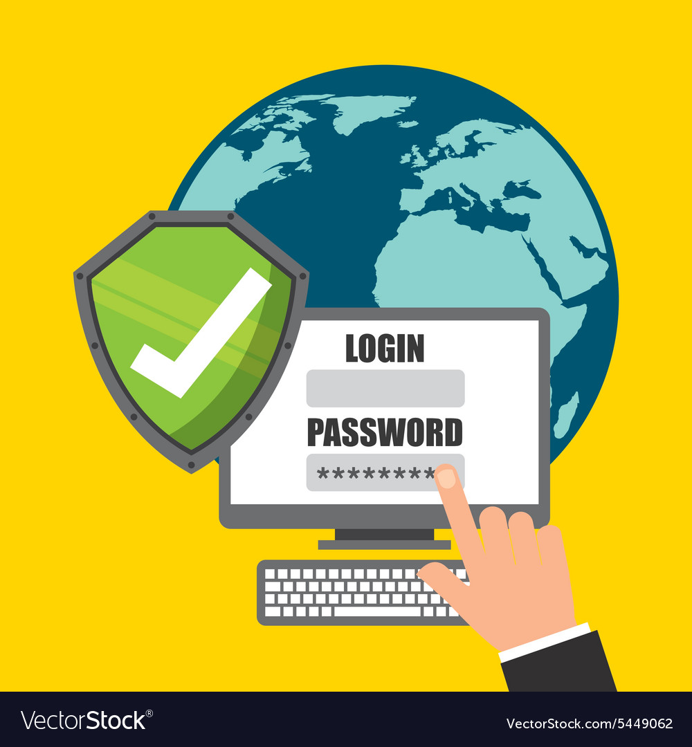Cyber security Royalty Free Vector Image - VectorStock
