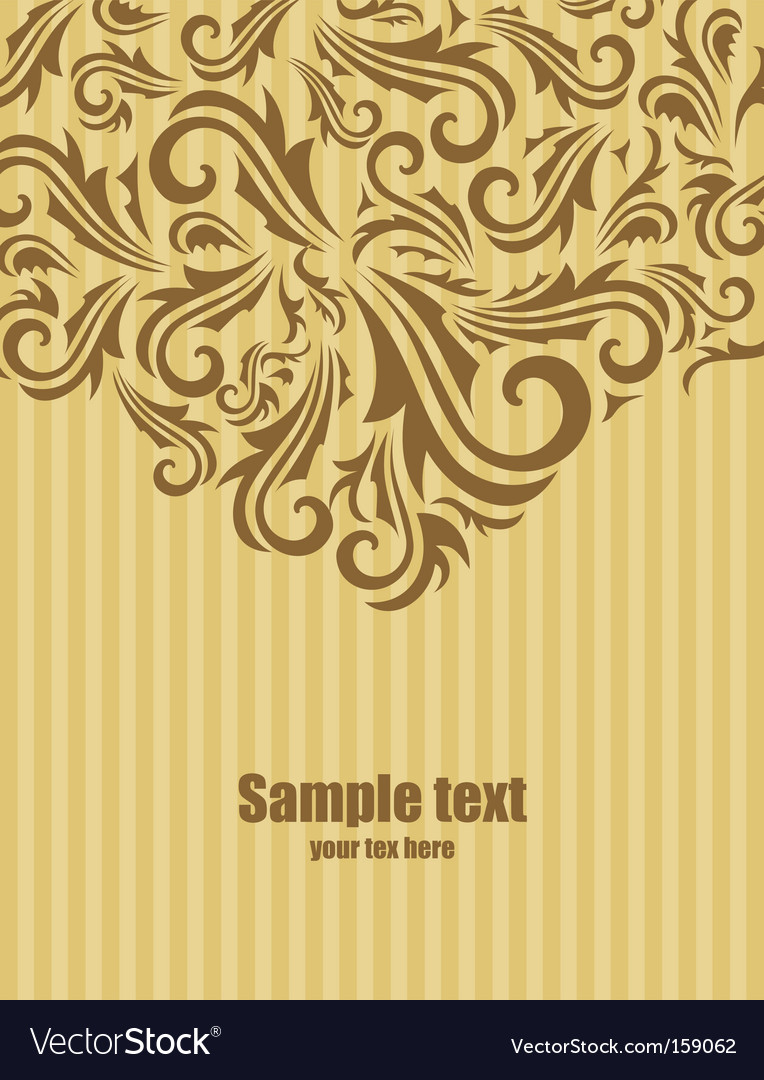 Decoration background Royalty Free Vector Image