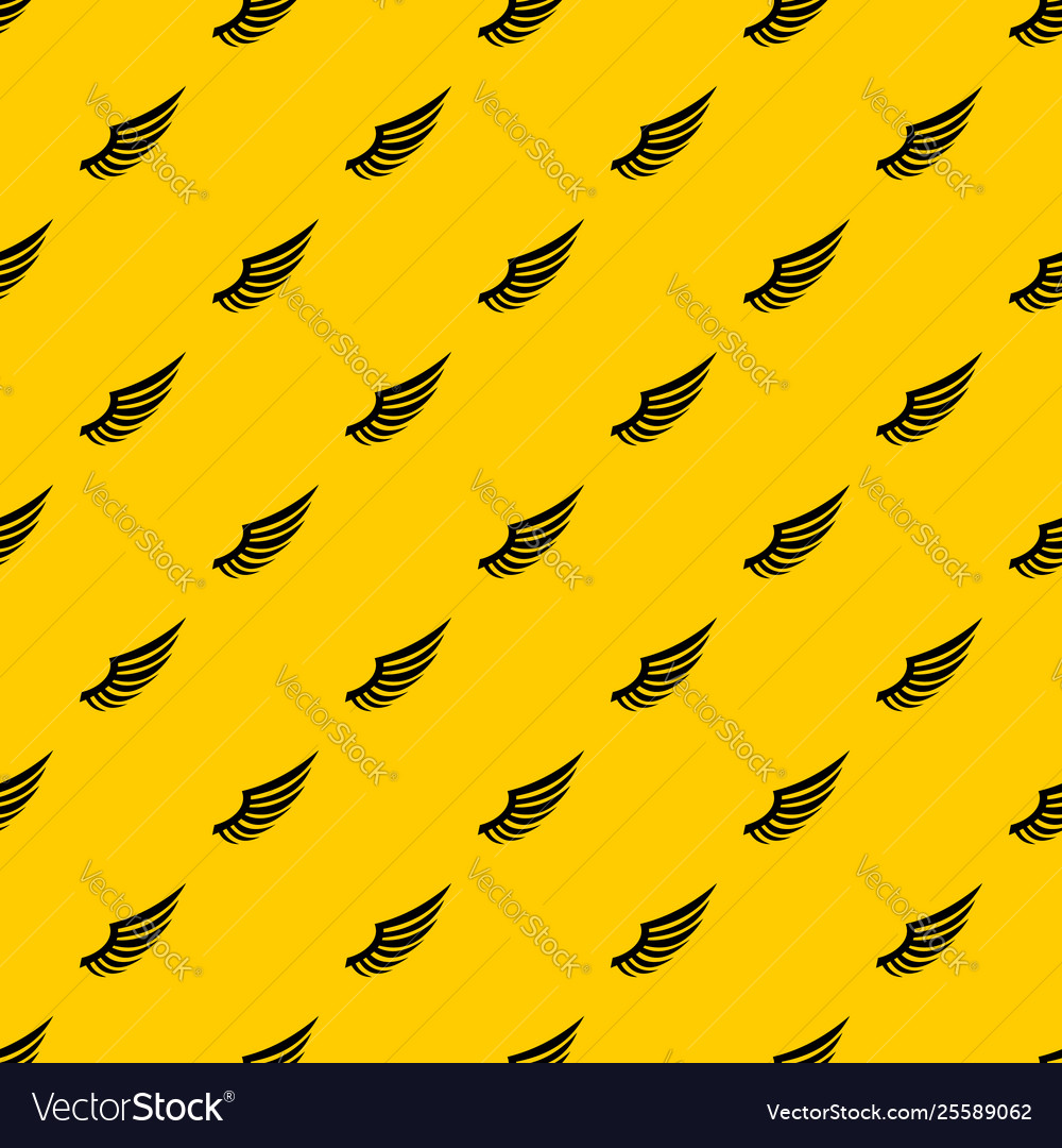 Wing pattern Royalty Free Vector Image - VectorStock