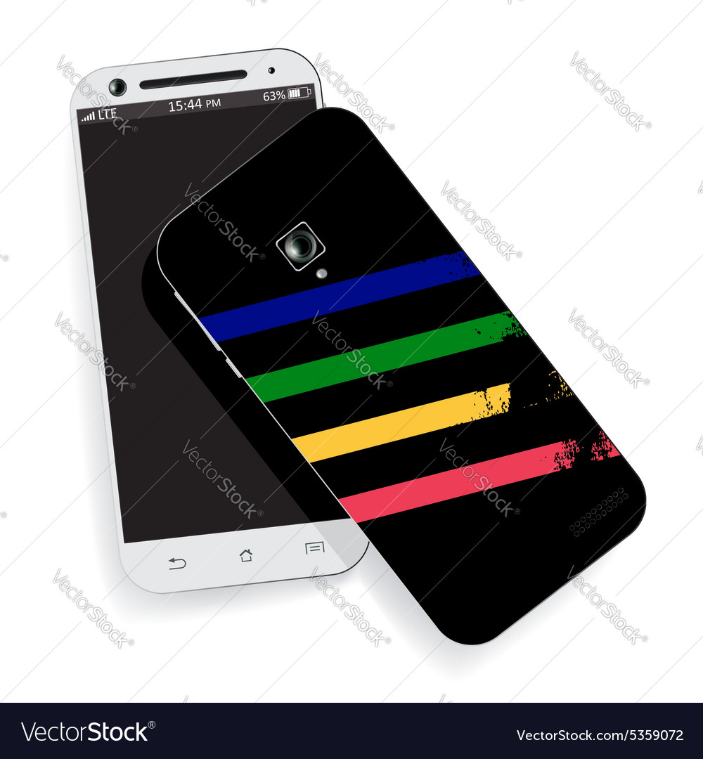 Mobiletwo Royalty Free Vector Image - VectorStock