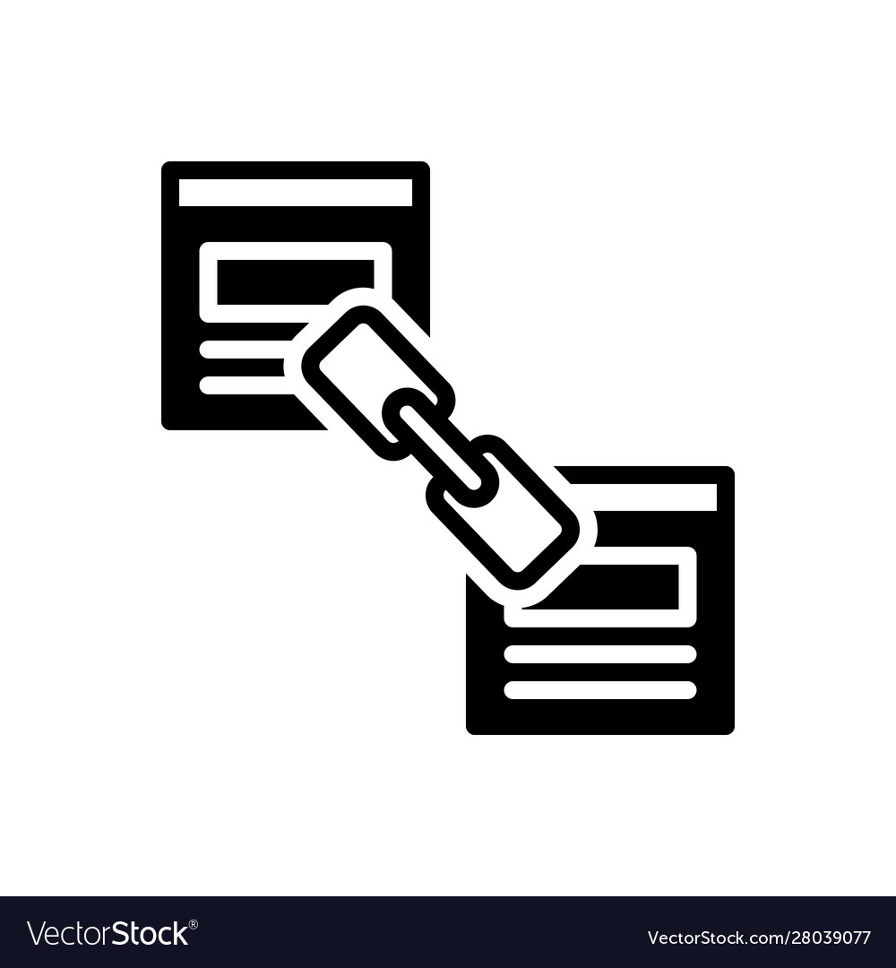 Link building Royalty Free Vector Image - VectorStock
