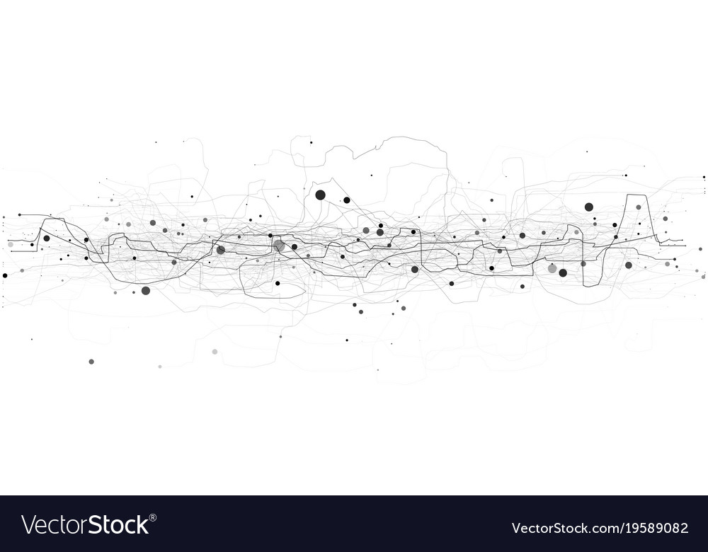 Abstract tech design background Royalty Free Vector Image