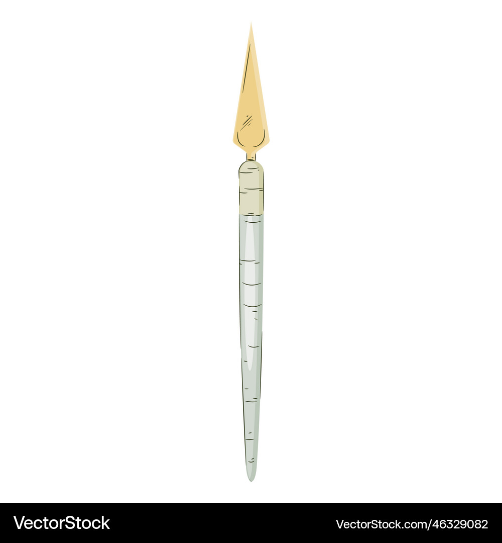 Artist paint brush color Royalty Free Vector Image