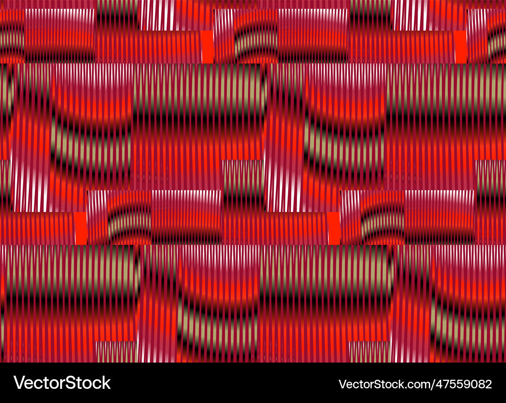 Bright geometric seamless texture of stripes Vector Image