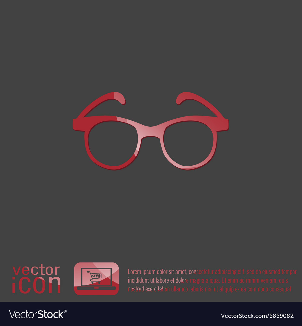 Glasses Royalty Free Vector Image - VectorStock